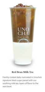 Our Drinks - Unocha